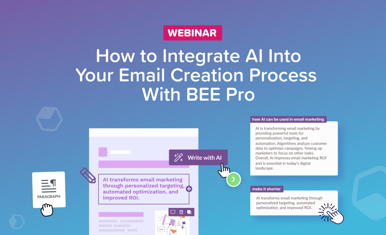 How To Integrate AI Into Your Email Creation Process with BEE Pro